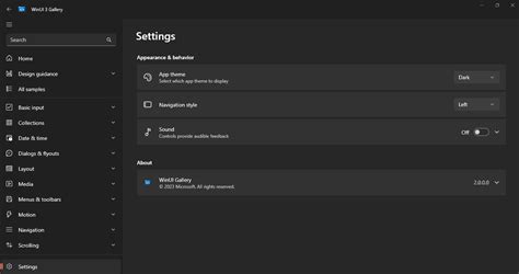 New Design For Settings Settings Expander · Issue 4684 · Microsoft