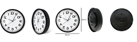 Geek Alerts Unusual Numbers Counter Clockwise Backwards Clock Sound Activated Led