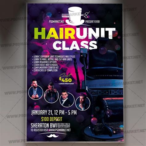 Download Hair Flyer Psd Template Psdmarkethair Flyer