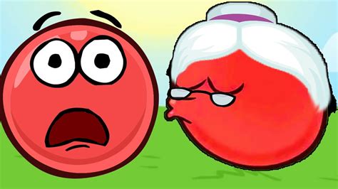 Новый КРАСНЫЙ ШАР Красныш спасает бабушку мультик игра Детский летсплей 81 Youtube