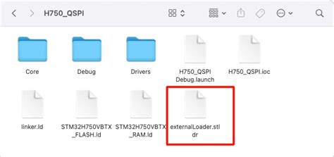 W25q Flash Series Part 10 Qspi And Ext Loader In H750