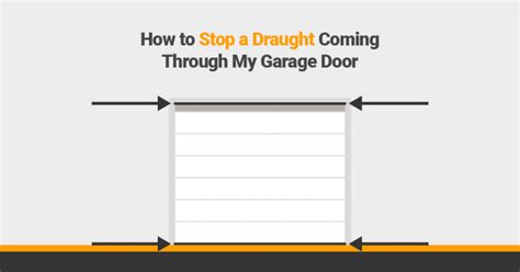 How To Stop A Draught Coming Through My Garage Door Doormatic Garage