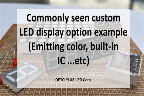 Case Study Custom LED Display And Module OPTO PLUS LED