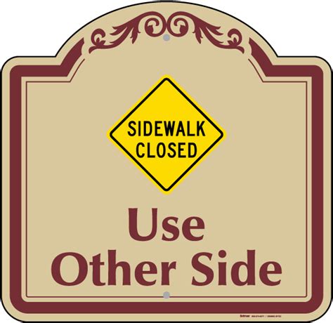 Sidewalk Closed Sign Get 10 Off Now