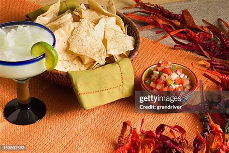 Chips Salsa Margarita Photos And Premium High Res Pictures Getty Images