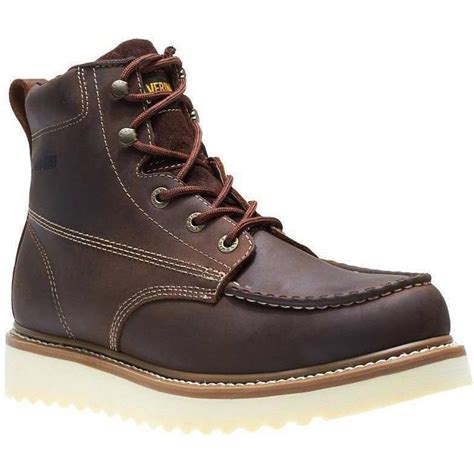 Wolverine Mens Loader 6 Wedge Work Boot Brown W10744