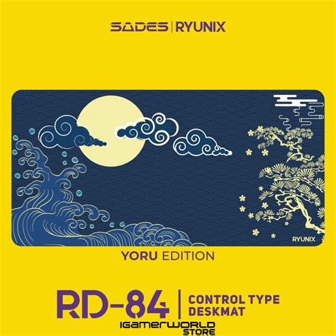 Jual Mousepad Gaming Sades Ryunix Deskmat Rd 84 Control Type Shopee Indonesia