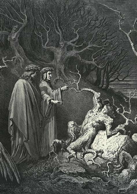 Illustration By Gustave Dore Scene From The Divine Comedy By Dante