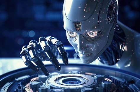 Premium Ai Image Robot Work In The Future Robotics Technology