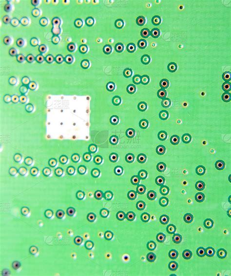 带有电气元件的电子板。计算机设备电子学