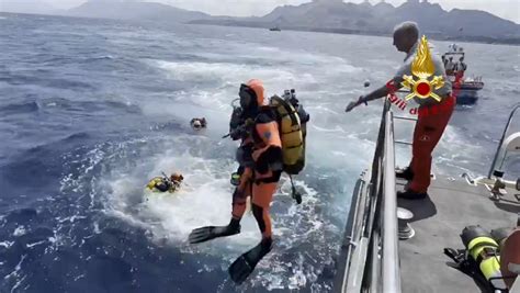 30m Salvage Operation Underway To Recover Sunken Superyacht Bayesian