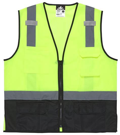 Cl2mlsz Safety Vest Ansi Class Ii Mcr Safetys Buy And Try
