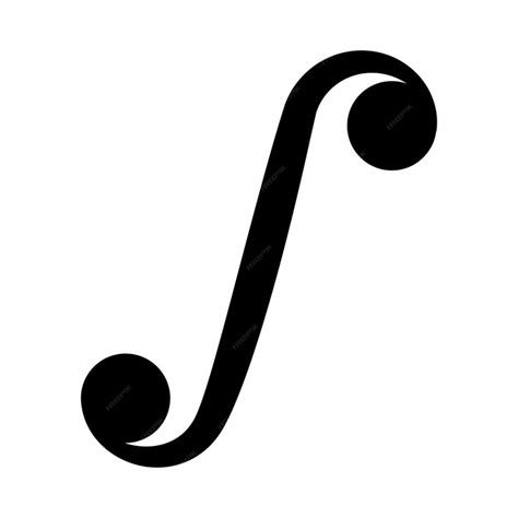 Premium Vector Mathematics Integral Symbol Icon