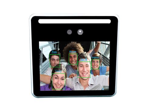 Waterproof Facial Recognition Time Attendance Access Control System Employee Time Clock Face