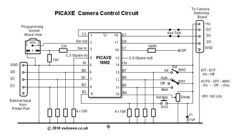 Picaxe Circuit Diagram