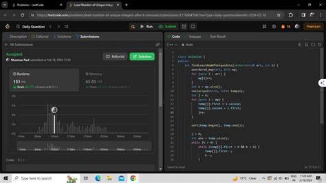 Munmun Paul On Linkedin Leetcode Dailychallenge Codingskills