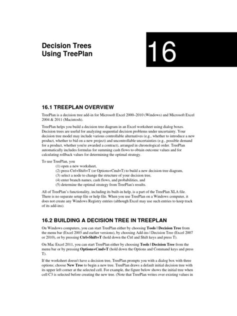 Pdf Decision Trees Using Treeplan Dokumen Tips