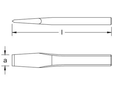 Chisel 8 Point Copper Beryllium Ex304s 300b First Industrial Supplies