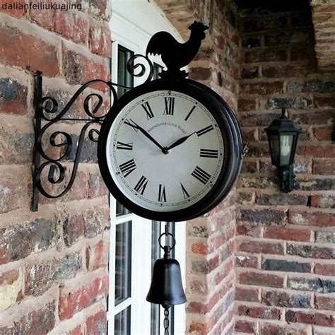 Настенные часы Европейский стиль Винтажные железные часы настенные купить C доставкой на Ozon