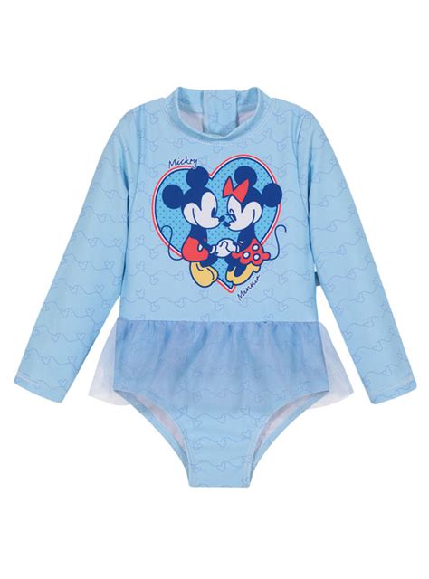 Ripley Traje De BaÑo Minnie Entero Manga Larga