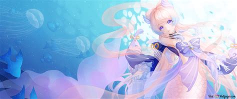 Kokomi Genshin Impact K Wallpaper Download