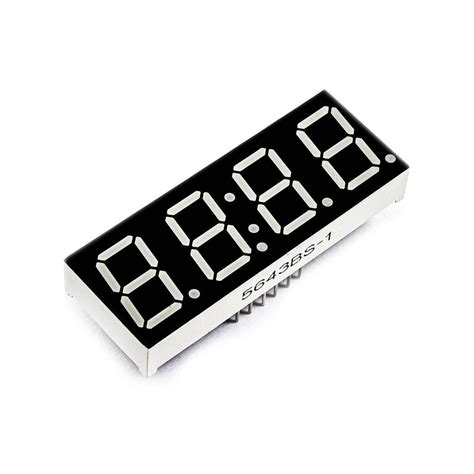 4 Digit 7 Segment Display Common Anode 056 Voltaat
