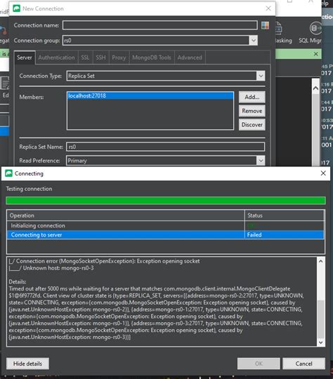 Docker Compose Replicasets Getaddrinfo Enotfound Installation And Upgrades Mongodb Developer