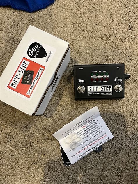 Step Audio Riff Step Digitech Whammy Enhancer Guitar Midi Reverb