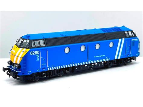 Locomotora Diesel 6260 Infrabel Digital Escala Ho