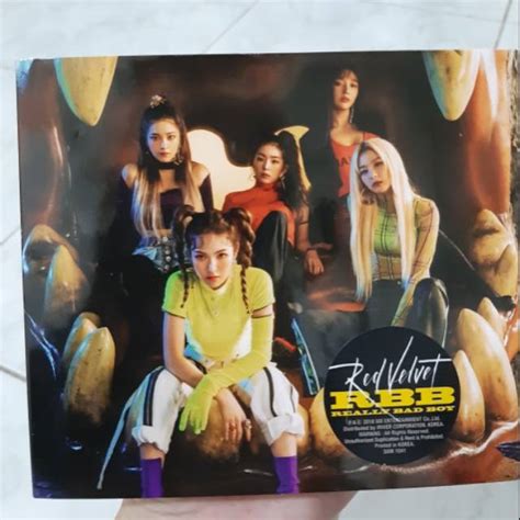 Jual Album Red Velvet Really Bad Boy Poster Shopee Indonesia