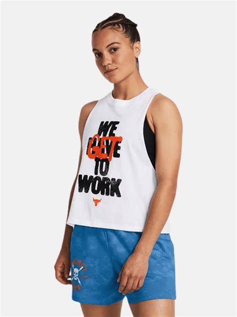 Under Armour Tank Top Project Rock Underground Undershirts And