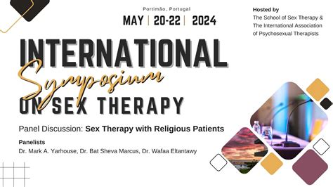Sex Therapy With Religious Patients Panel Discussion International