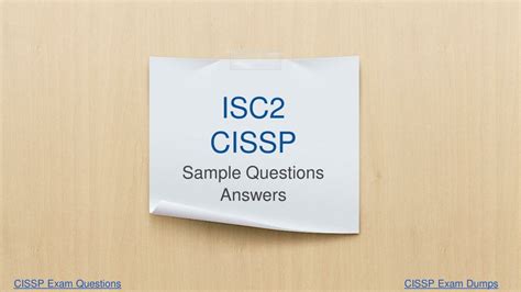 Ppt Cissp Exam Questions Pdf Practice Test Powerpoint Presentation