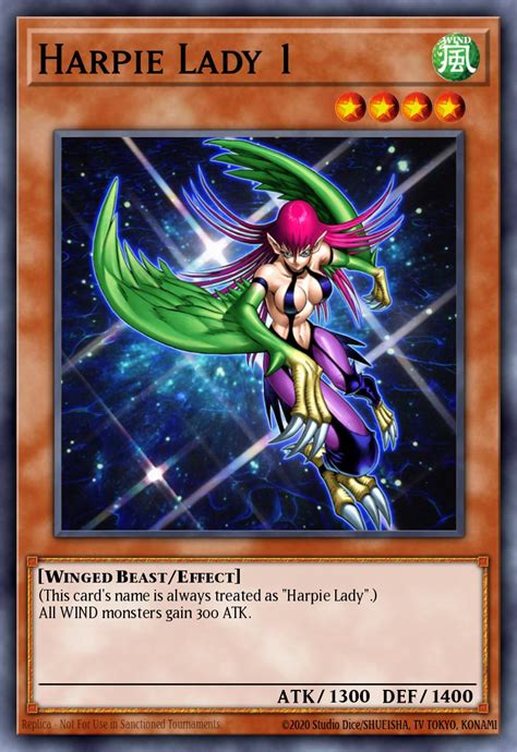 Harpie Lady 1 Yu Gi Oh Card Database Ygoprodeck