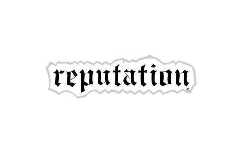 Taylor Swift Reputation Sticker Taylor Swift Posters Sticker Ideas