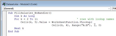 How To Use On Error Resume Next In Excel Vba For Error Handling Excel Insider
