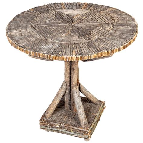 Rustic Twig Table Handcrafted Furniture