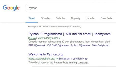 Python Kurulumu Resimli Anlatım BİLİŞİM TEKNOLOJİLERİ ALANI