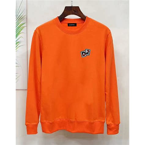 Dsquared D2 New Mens Crew Neck Long Sleeve Sweatshirt Cotton Size