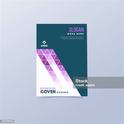 기업 부문에 대 한 비즈니스 커버 페이지 레이아웃입니다 0명에 대한 스톡 벡터 아트 및 기타 이미지 0명 기업 비즈니스 기하 도형 Istock