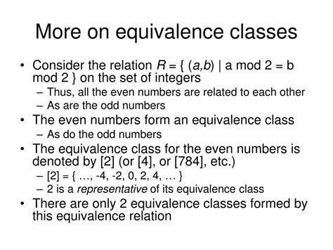 Ppt Rosen Section 85 Equivalence Relations Powerpoint Presentation