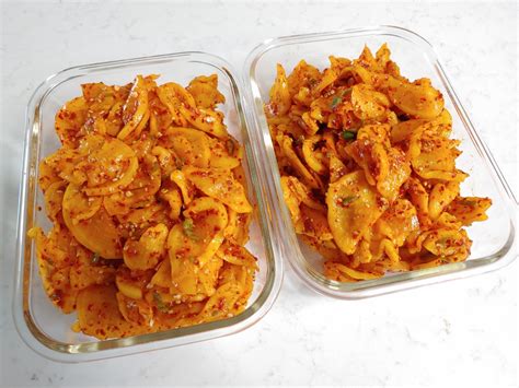 청양고추 꼬들단무지무침 레시피