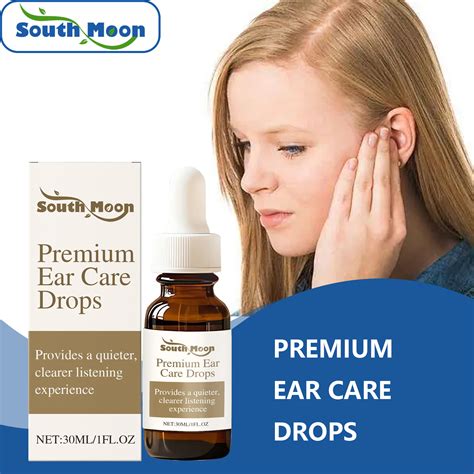 Ear Care Drops For Tinnitus Relief Earwax Removal And Comfort Otitis