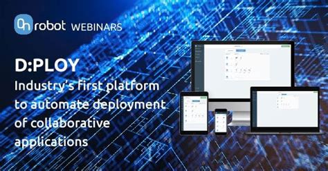 Onrobot On Linkedin Webinar Onrobot Dploy Palletizing Transferring Cnc Machinetending