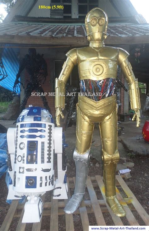 Star Wars Statue Life Size C3po R2d2 Mandalorian Stormtrooper Imperial Walker At At At St