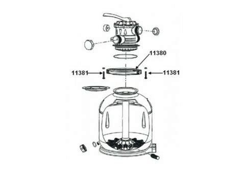 Intex Homokszűrő Tartály Rögzítő Bilincs 6 8 10m3h 11380 Medence