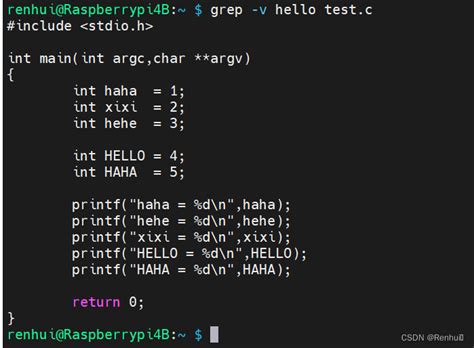 Linux下grep命令解析grep命令详解 Csdn博客