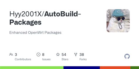 GitHub Hyy X AutoBuild Packages Enhanced OpenWrt Packages