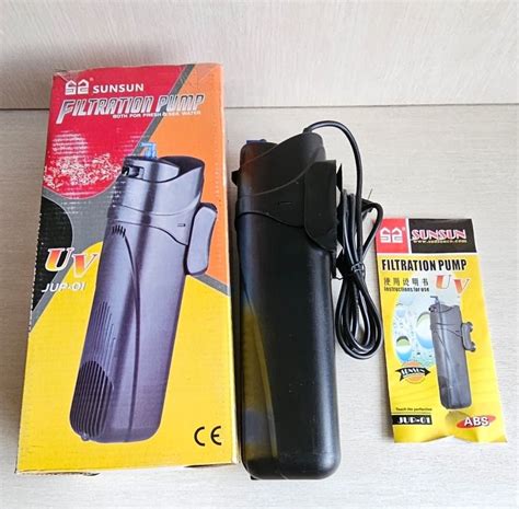 Sunsun JUP-01 UV Filtration Pump, Pet Supplies, Homes & Other Pet ...