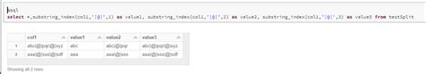 Hadoop How To Use Split Function In Spark Sql With Delemter Stack Overflow